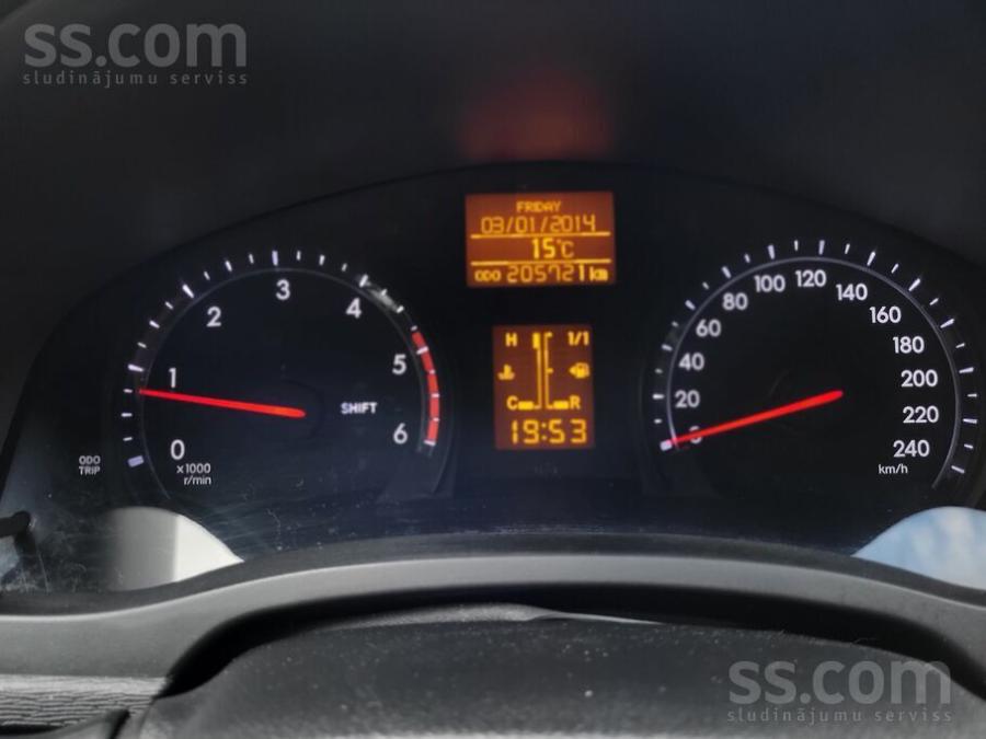 Pelēks Toyota Avensis 2014 Rīga, ar dzinēja tilpumu 2.00 L un nobraukumu 0 tūkst. km par 5990 €, foto 17 vietnē AUTOMOTO.COM.LV