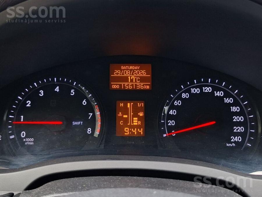 Grey Toyota Avensis 2015 in Riga, with an engine capacity of 1.80 L and mileage of 156 thousand km for 8000 €, photo 19 on AUTOMOTO.COM.LV