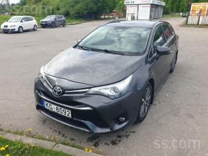 Grey Toyota Avensis 2016 in Riga, with an engine capacity of 2.00 L and mileage of 307 thousand km for 7990 €, photo  on AUTOMOTO.COM.LV