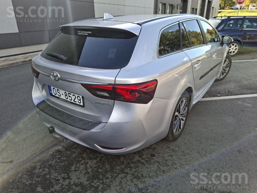 Pelēks Toyota Avensis 2016 Rīga, ar dzinēja tilpumu 2.00 L un nobraukumu 212 tūkst. km par 8450 €, foto 5 vietnē AUTOMOTO.COM.LV