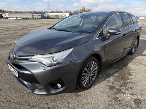 Grey Toyota Avensis 2016 in Vilnius, with an engine capacity of 1.80 L and mileage of 201 thousand km for 10750 €, photo  on AUTOMOTO.COM.LV