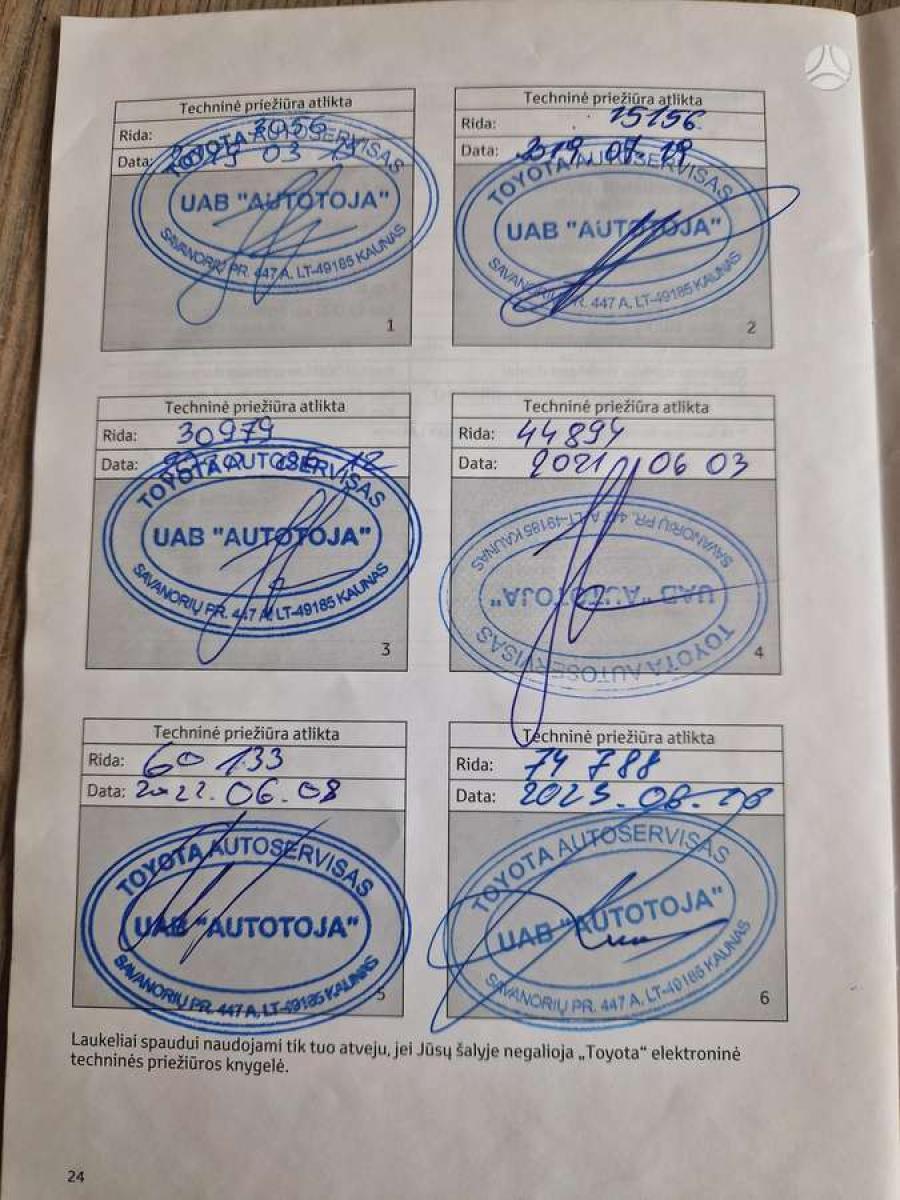 Серый Тойота Авенсис 2019 в Алитус, объемом двигателя 1.80 л и пробегом 132 тыс. км за 8900 €, фото 23 на AUTOMOTO.COM.LV
