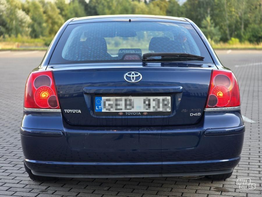 Toyota Avensis 2006 in Vilnius, with an engine capacity of 2.00 L and mileage of 340 thousand km for 650 €, photo 9 on AUTOMOTO.COM.LV
