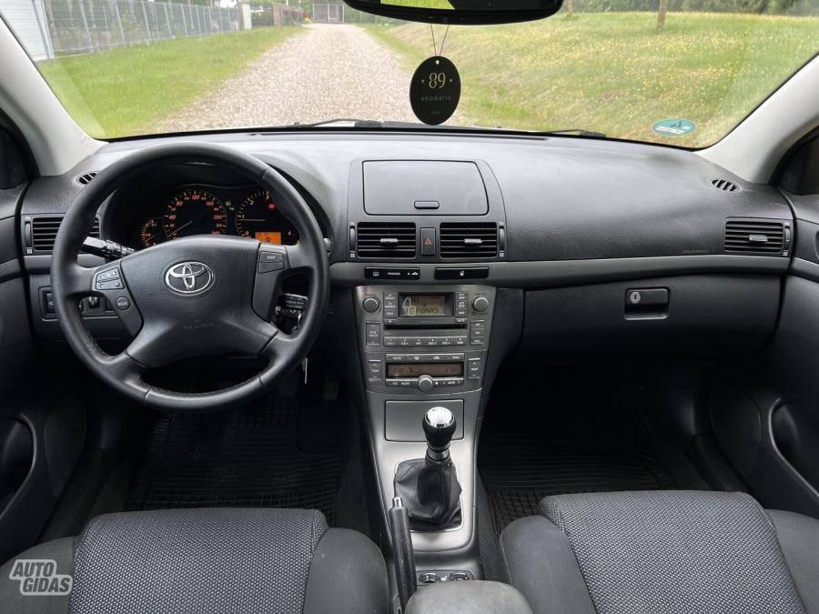 Toyota Avensis 2008 Alīta, ar dzinēja tilpumu 2.00 L un nobraukumu 272 tūkst. km par 2550 €, foto 19 vietnē AUTOMOTO.COM.LV