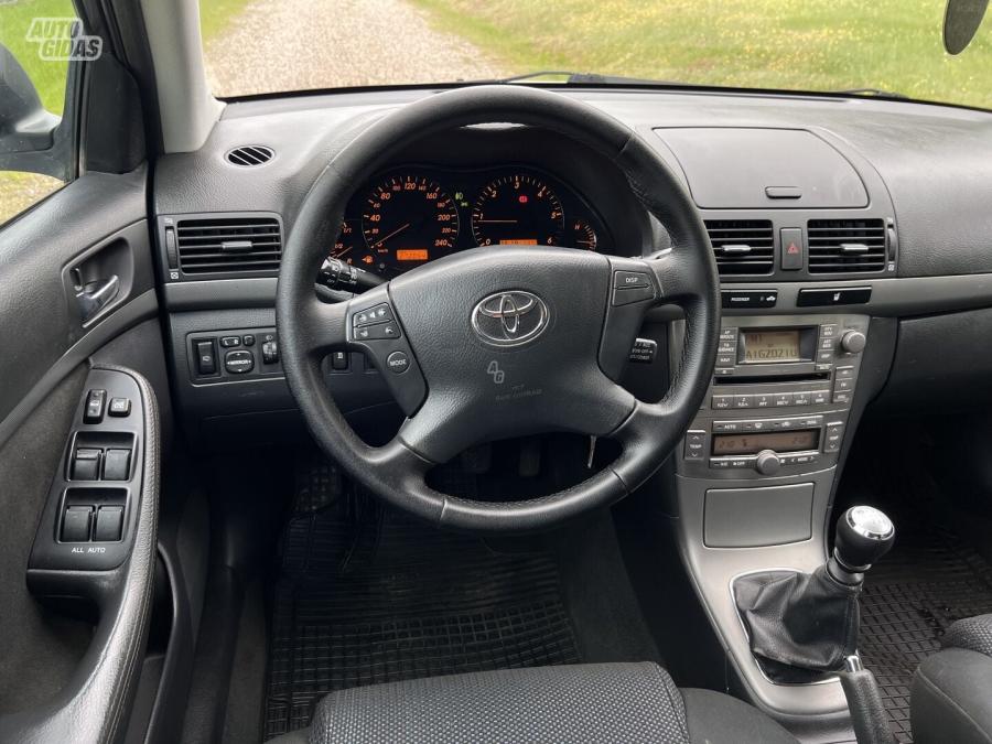 Toyota Avensis 2008 Alīta, ar dzinēja tilpumu 2.00 L un nobraukumu 272 tūkst. km par 2550 €, foto 20 vietnē AUTOMOTO.COM.LV