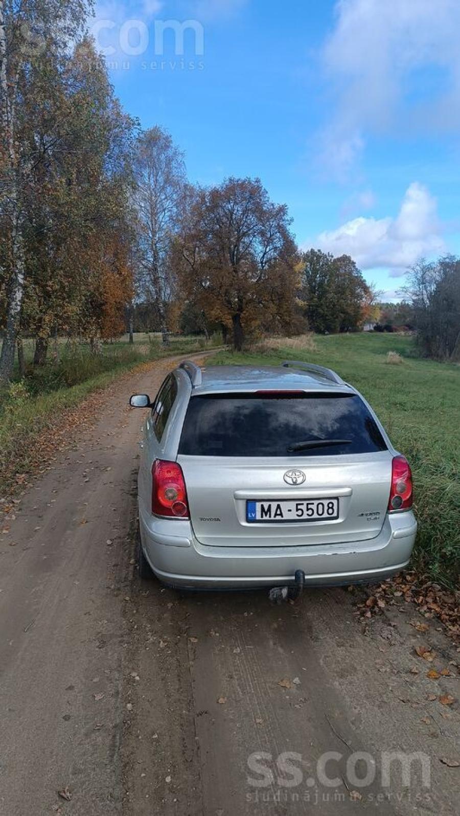Toyota Avensis 2008 in Aizkraukle, with an engine capacity of 2.00 L and mileage of 371 thousand km for 2900 €, photo 8 on AUTOMOTO.COM.LV