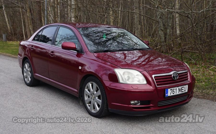 Red Toyota Avensis 2005 in Tallinn, with an engine capacity of 2.00 L and mileage of 199 thousand km for 2990 €, photo 3 on AUTOMOTO.COM.LV