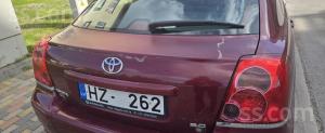 Sarkans Toyota Avensis 2005 Rīga, ar dzinēja tilpumu 2.00 L un nobraukumu 230 tūkst. km par 1700 €, foto 7 vietnē AUTOMOTO.COM.LV