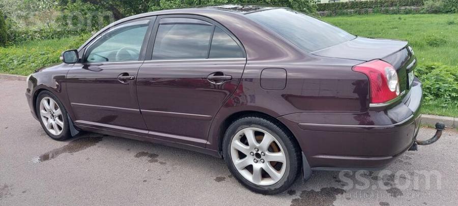 Sarkans Toyota Avensis 2008 Rīga, ar dzinēja tilpumu 2.00 L un nobraukumu 0 tūkst. km par 2000 €, foto 1 vietnē AUTOMOTO.COM.LV