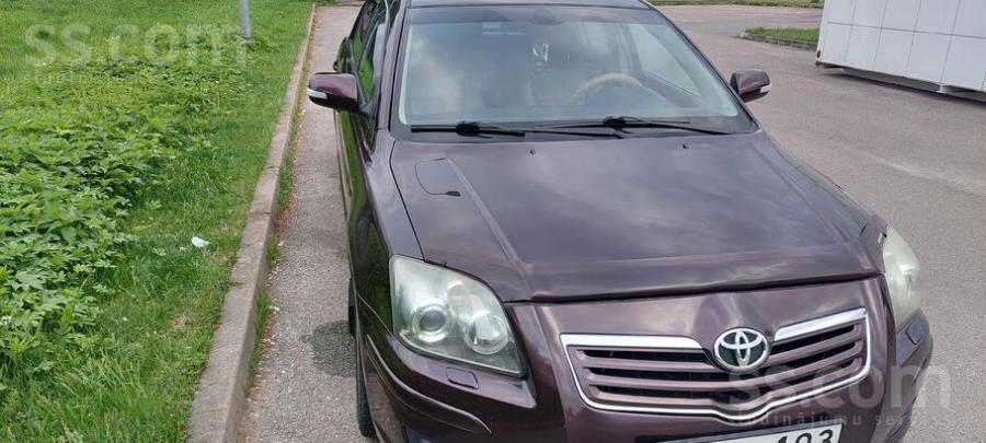 Sarkans Toyota Avensis 2008 Rīga, ar dzinēja tilpumu 2.00 L un nobraukumu 0 tūkst. km par 2000 €, foto 3 vietnē AUTOMOTO.COM.LV