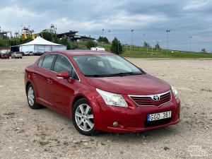 Red Toyota Avensis 2009 in Vilnius, with an engine capacity of 2.20 L and mileage of 160 thousand km for 4700 €, photo  on AUTOMOTO.COM.LV