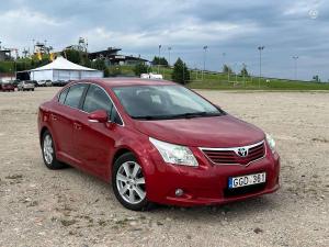 Red Toyota Avensis 2009 in Vilnius, with an engine capacity of 2.23 L and mileage of 160 thousand km for 3300 €, photo  on AUTOMOTO.COM.LV