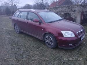 Red Toyota Avensis 2004 in Rakvere, with an engine capacity of 2.00 L and mileage of 395 thousand km for 1500 €, photo 2 on AUTOMOTO.COM.LV