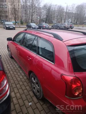 Sarkans Toyota Avensis 2004 Rīga, ar dzinēja tilpumu 2.00 L un nobraukumu 365 tūkst. km par 1300 €, foto 2 vietnē AUTOMOTO.COM.LV