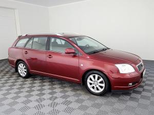 Red Toyota Avensis 2004 in Tallinn, with an engine capacity of 2.00 L and mileage of 316 thousand km for 1099 €, photo  on AUTOMOTO.COM.LV