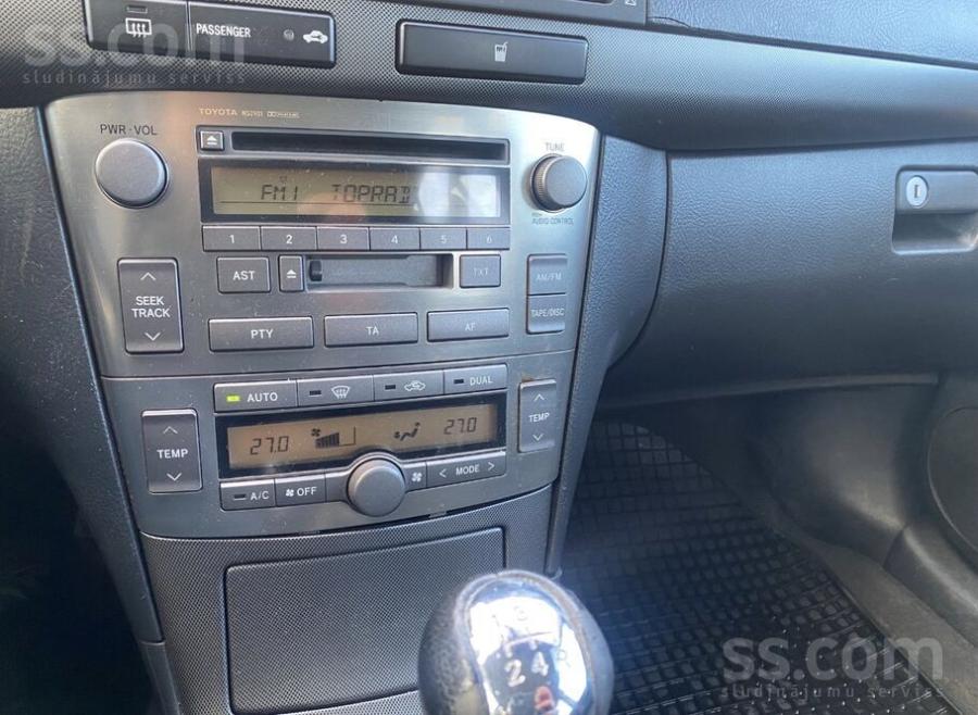 Sarkans Toyota Avensis 2005 Rīga, ar dzinēja tilpumu 1.80 L un nobraukumu 359 tūkst. km par 1650 €, foto 11 vietnē AUTOMOTO.COM.LV