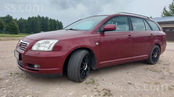 Sarkans Toyota Avensis 2006 Limbaži, ar dzinēja tilpumu 1.80 L un nobraukumu 308 tūkst. km par 900 €, foto 1 vietnē AUTOMOTO.COM.LV