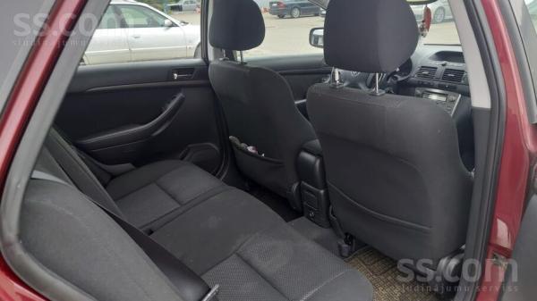Sarkans Toyota Avensis 2006 Limbaži, ar dzinēja tilpumu 1.80 L un nobraukumu 308 tūkst. km par 900 €, foto 8 vietnē AUTOMOTO.COM.LV