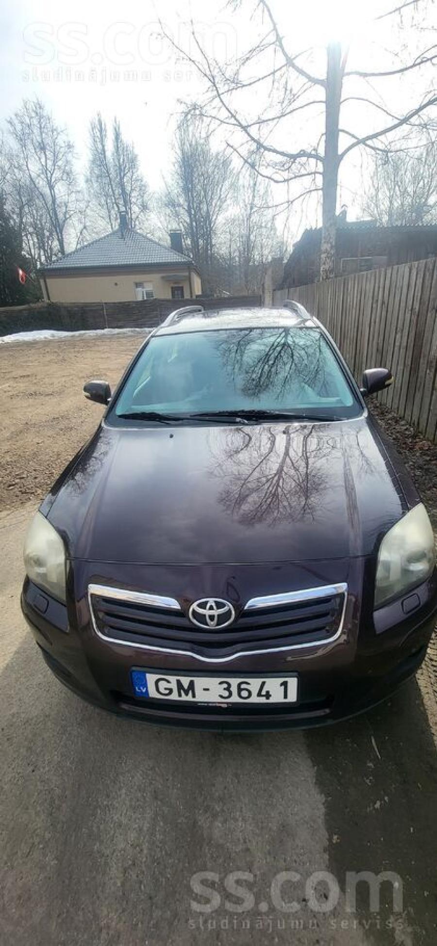 Red Toyota Avensis 2007 in Riga, with an engine capacity of 1.80 L and mileage of 346 thousand km for 1500 €, photo 3 on AUTOMOTO.COM.LV