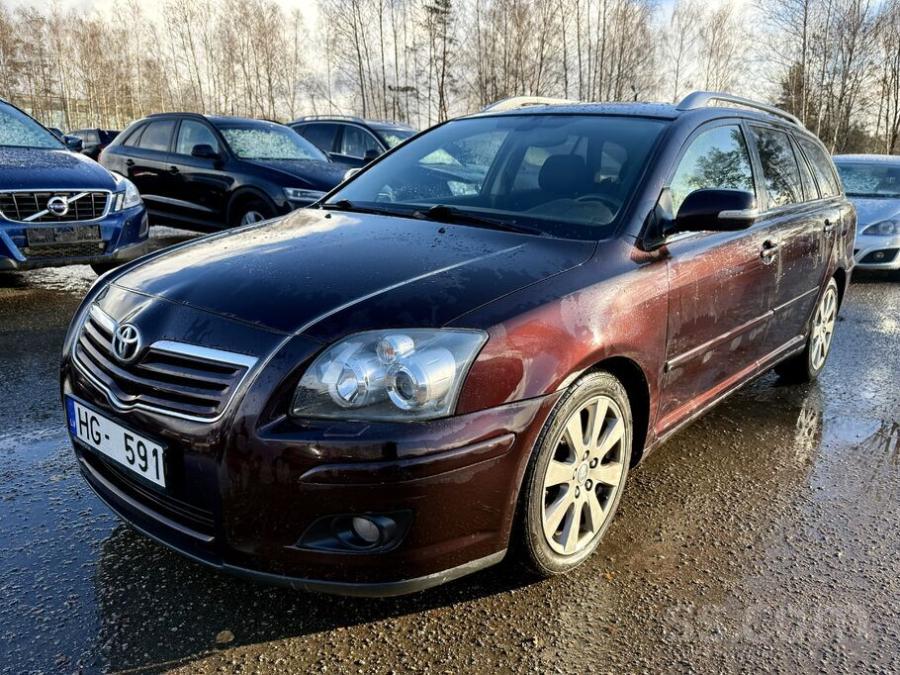 Red Toyota Avensis 2008 in Riga, with an engine capacity of 2.20 L and mileage of 0 thousand km for 1990 €, photo 2 on AUTOMOTO.COM.LV