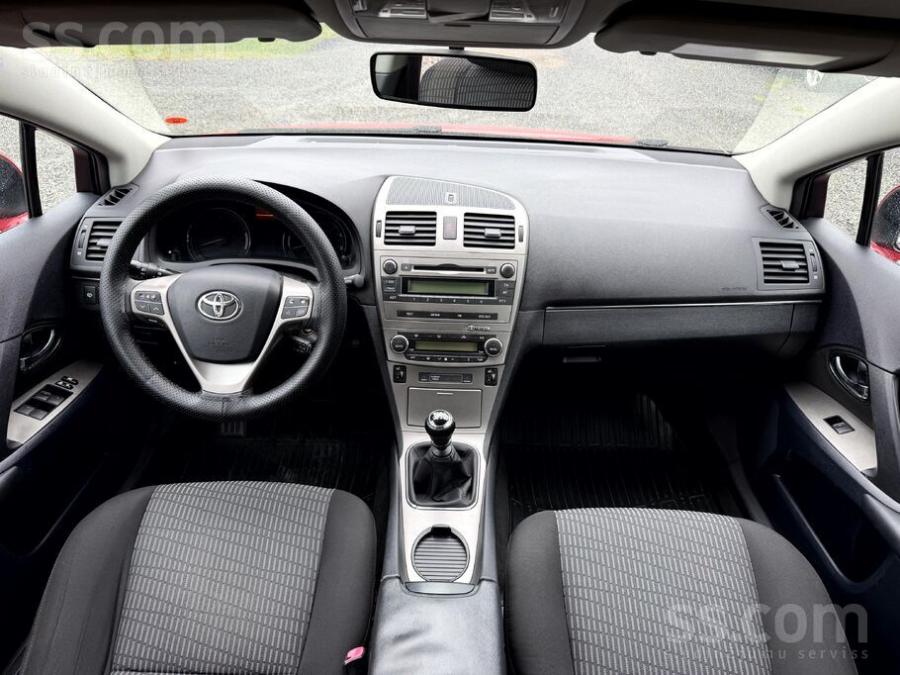 Sarkans Toyota Avensis 2011 Saldus, ar dzinēja tilpumu 2.00 L un nobraukumu 363 tūkst. km par 3950 €, foto 17 vietnē AUTOMOTO.COM.LV