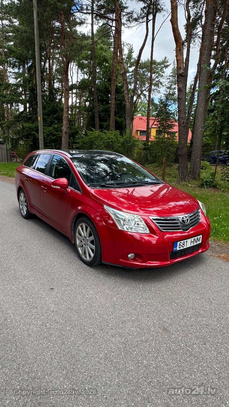 Red Toyota Avensis 2011 in Tallinn, with an engine capacity of 2.20 L and mileage of 242 thousand km for 5990 €, photo 1 on AUTOMOTO.COM.LV