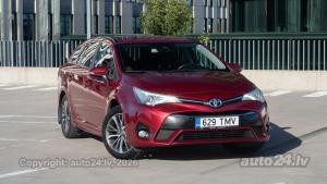 Red Toyota Avensis 2017 in Tallinn, with an engine capacity of 1.80 L and mileage of 257 thousand km for 12500 €, photo  on AUTOMOTO.COM.LV
