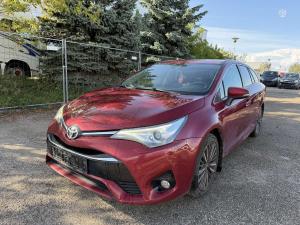 Red Toyota Avensis 2017 in Marijampole, with an engine capacity of 1.80 L and mileage of 196 thousand km for 9250 €, photo  on AUTOMOTO.COM.LV