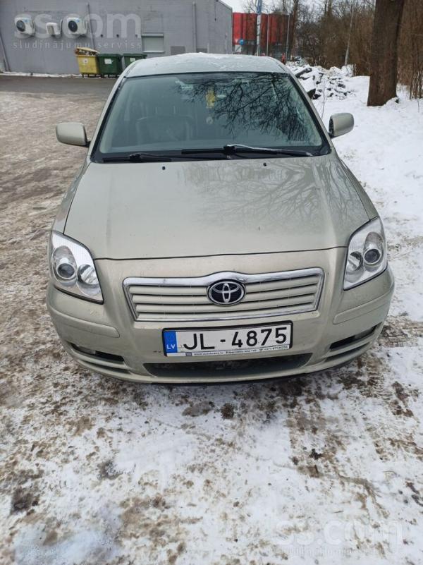 Toyota Avensis 2004 Rīga, ar dzinēja tilpumu 2.00 L un nobraukumu 311 tūkst. km par 1280 €, foto 1 vietnē AUTOMOTO.COM.LV