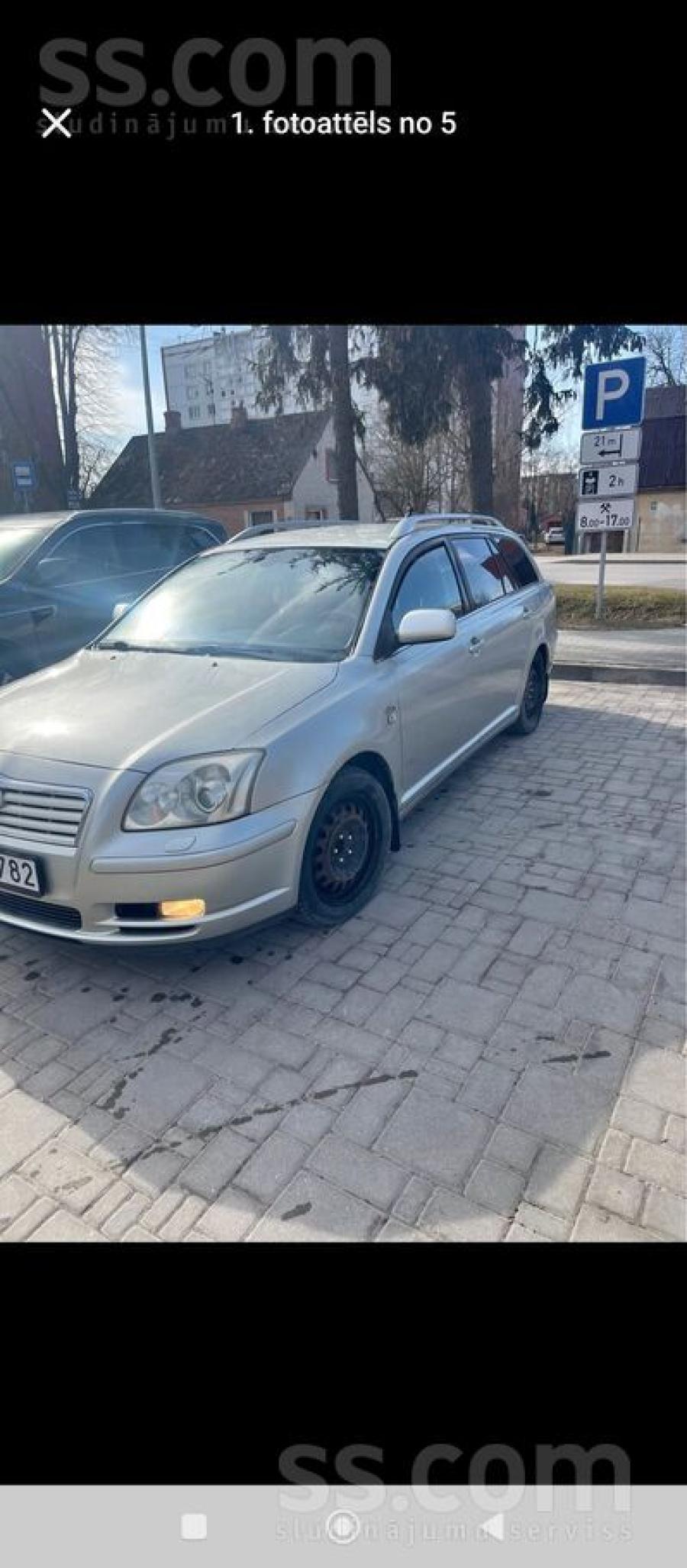 Тойота Авенсис 2004 в Елгава, объемом двигателя 2.00 л и пробегом 308 тыс. км за 650 €, фото 1 на AUTOMOTO.COM.LV