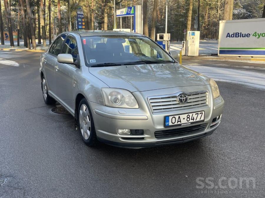 Toyota Avensis 2005 in Riga, with an engine capacity of 2.00 L and mileage of 0 thousand km for 1900 €, photo 1 on AUTOMOTO.COM.LV