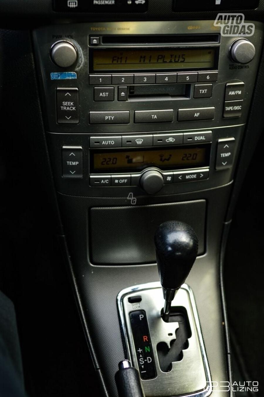 Toyota Avensis 2006 in Kretinga, with an engine capacity of 2.40 L and mileage of 229 thousand km for 2750 €, photo 15 on AUTOMOTO.COM.LV