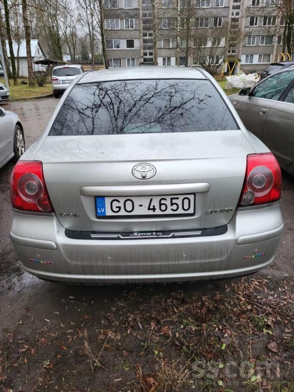 Toyota Avensis 2007 in Riga, with an engine capacity of 2.00 L and mileage of 280 thousand km for 1500 €, photo 4 on AUTOMOTO.COM.LV