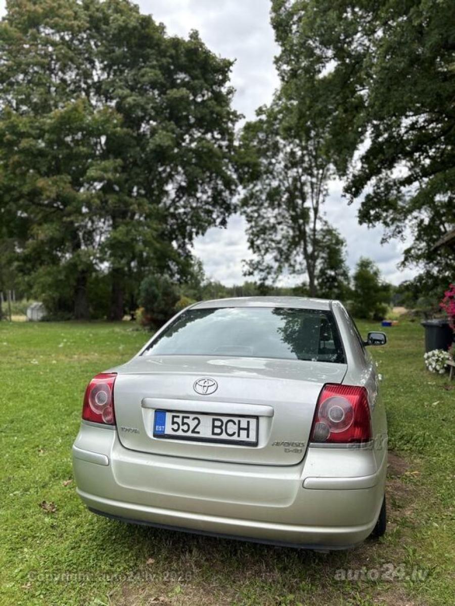 Toyota Avensis 2007 Tallina, ar dzinēja tilpumu 2.00 L un nobraukumu 271 tūkst. km par 1900 €, foto 3 vietnē AUTOMOTO.COM.LV