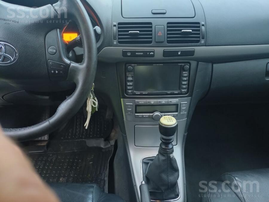 Toyota Avensis 2007 Jelgava, ar dzinēja tilpumu 2.20 L un nobraukumu 420 tūkst. km par 2000 €, foto 6 vietnē AUTOMOTO.COM.LV