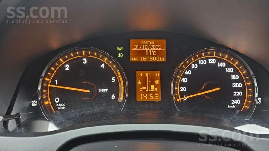 Toyota Avensis 2009 in Limbazi, with an engine capacity of 2.20 L and mileage of 168 thousand km for 5500 €, photo 20 on AUTOMOTO.COM.LV