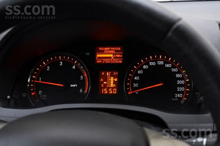 Toyota Avensis 2009 Rīga, ar dzinēja tilpumu 2.00 L un nobraukumu 297 tūkst. km par 3750 €, foto 16 vietnē AUTOMOTO.COM.LV