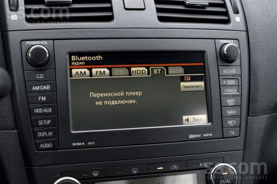 Toyota Avensis 2009 Rīga, ar dzinēja tilpumu 2.00 L un nobraukumu 297 tūkst. km par 3750 €, foto 26 vietnē AUTOMOTO.COM.LV
