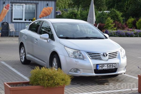 Toyota Avensis 2011 Rīga, ar dzinēja tilpumu 2.00 L un nobraukumu 165 tūkst. km par 5750 €, foto 1 vietnē AUTOMOTO.COM.LV