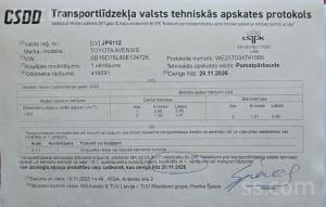 Тойота Авенсис 2014 в Рига, объемом двигателя 2.00 л и пробегом 417 тыс. км за 3500 €, фото 14 на AUTOMOTO.COM.LV