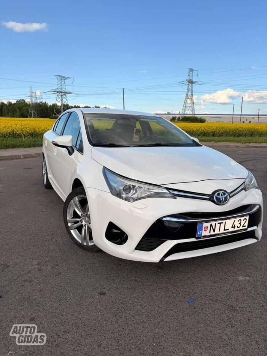 Toyota Avensis 2017 Panevēža, ar dzinēja tilpumu 1.60 L un nobraukumu 293 tūkst. km par 8600 €, foto 1 vietnē AUTOMOTO.COM.LV