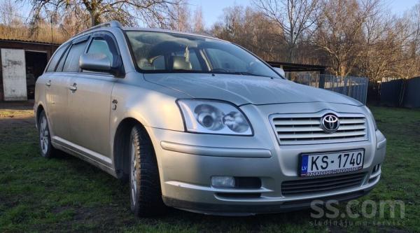 Toyota Avensis 2003 in Jelgava, with an engine capacity of 2.00 L and mileage of 460 thousand km for 1390 €, photo 1 on AUTOMOTO.COM.LV