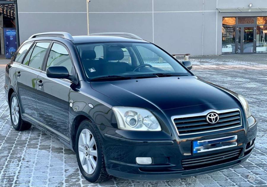 Toyota Avensis 2004 in Raseiniai, with an engine capacity of 2.00 L and mileage of 204 thousand km for 1450 €, photo 11 on AUTOMOTO.COM.LV