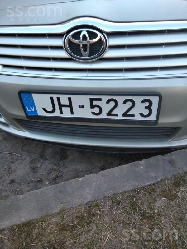 Toyota Avensis 2004 Rīga, ar dzinēja tilpumu 2.00 L un nobraukumu 241 tūkst. km par 1800 €, foto 7 vietnē AUTOMOTO.COM.LV