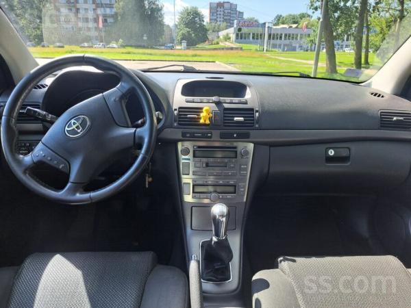 Toyota Avensis 2005 Rīga, ar dzinēja tilpumu 2.00 L un nobraukumu 260 tūkst. km par 2150 €, foto 5 vietnē AUTOMOTO.COM.LV