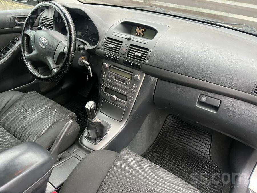 Toyota Avensis 2005 in Riga, with an engine capacity of 2.00 L and mileage of 321 thousand km for 1700 €, photo 7 on AUTOMOTO.COM.LV