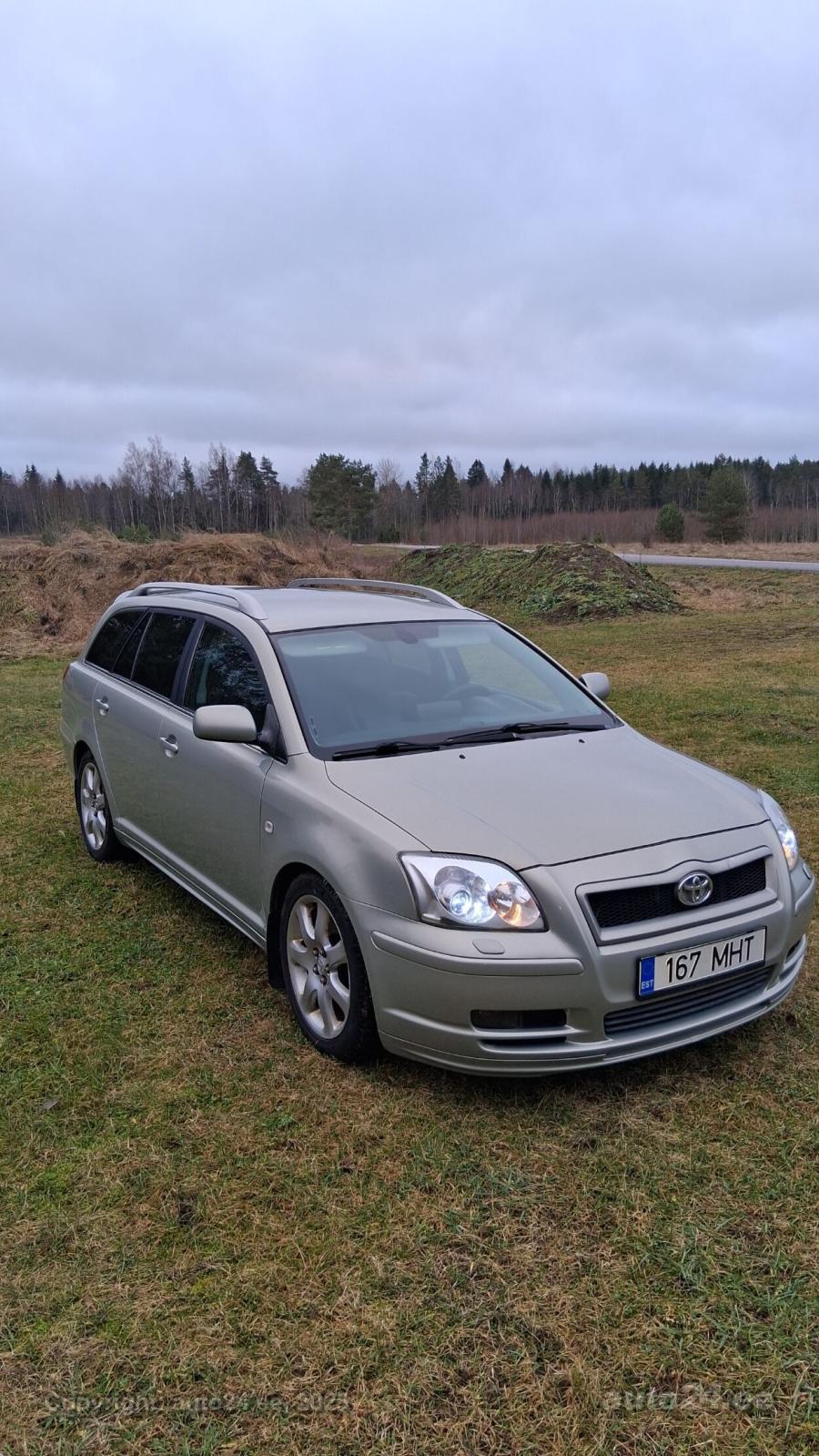 Toyota Avensis 2005 Rakvere, ar dzinēja tilpumu 2.40 L un nobraukumu 294 tūkst. km par 2300 €, foto 3 vietnē AUTOMOTO.COM.LV