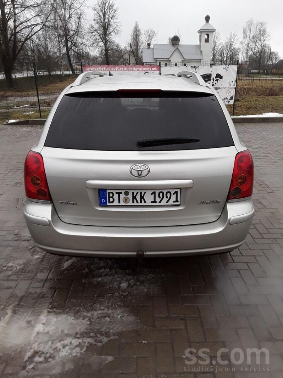 Тойота Авенсис 2005 в Резекне, объемом двигателя 2.00 л и пробегом 0 тыс. км за 2250 €, фото 8 на AUTOMOTO.COM.LV