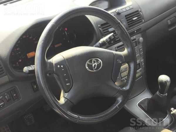 Тойота Авенсис 2005 в Валмиера, объемом двигателя 1.80 л и пробегом 290 тыс. км за 1900 €, фото 9 на AUTOMOTO.COM.LV