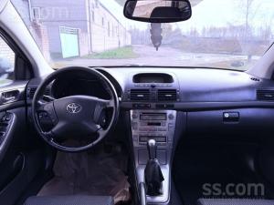 Toyota Avensis 2005 in Daugavpils, with an engine capacity of 2.00 L and mileage of 308 thousand km for 1899 €, photo 20 on AUTOMOTO.COM.LV